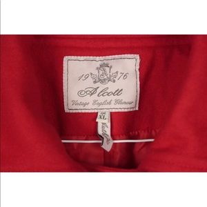 Vintage English Glamour | Jackets & Coats | Vintage English Glamour Red ...